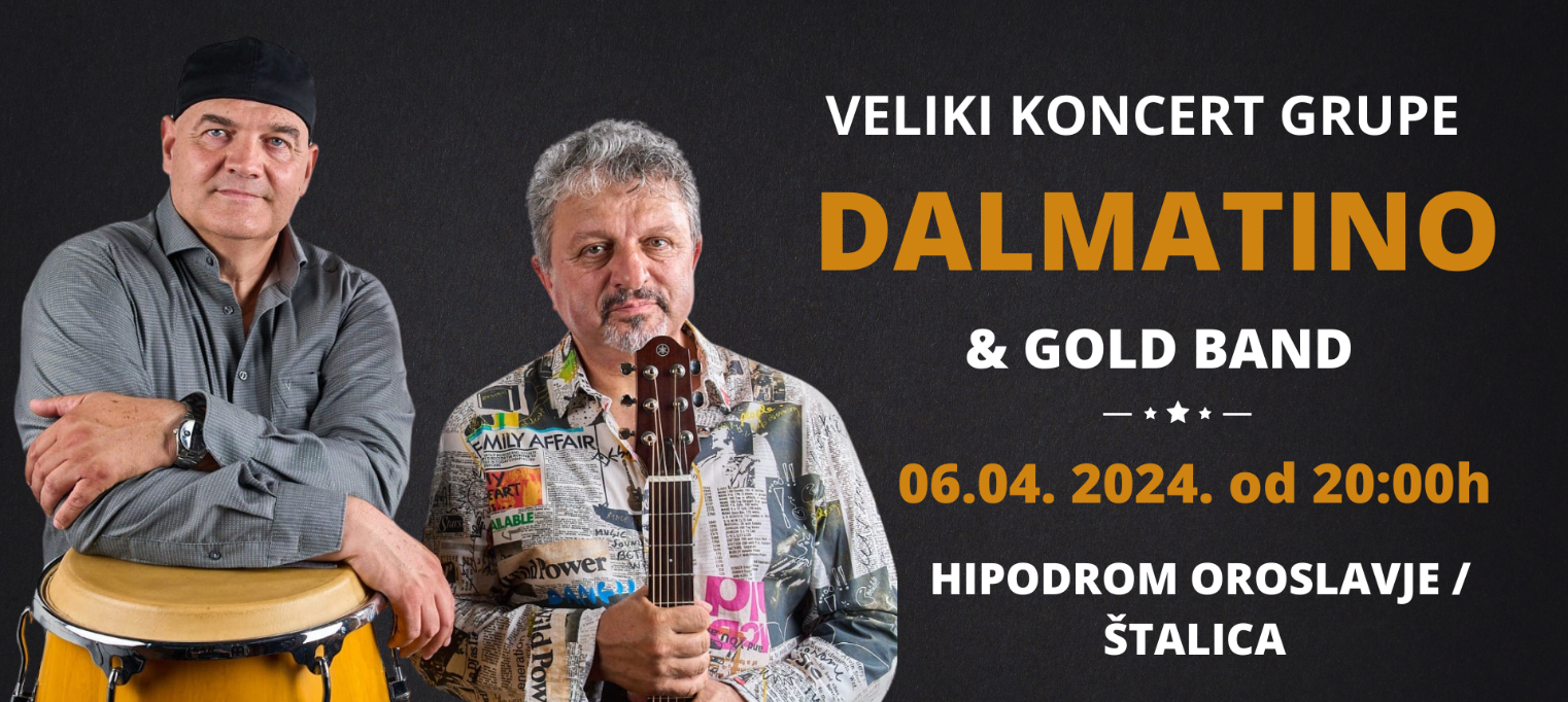 Ulaznice za DALMATINO U OROSLAVJU, Hipodrom Oroslavje, Oroslavje ...